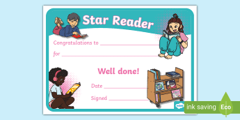Reading Achievement Certificates | twinkl.com.au