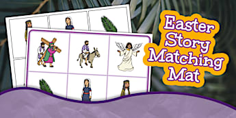 Easter Story | Christian Easter Worksheets Printable