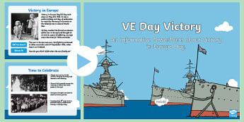 VE Day Primary Resources | World War 2 | VE Day Craft Ideas