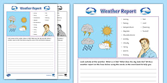 Elements Of Weather, Climate & Vegetation - Grade 5