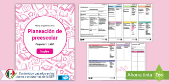 Proyectos en inglés - Lesson plans - Inglés - NEM