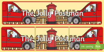 The Jolly Postman Resources and Activities - Twinkl