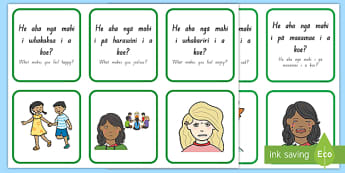Emotions - Te Reo Māori Resources - Years 3 - 4 - NZ