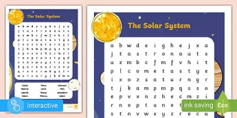 Astronomy Word Search • Twinkl.com.au