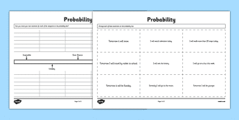 Probability Mathematics • Twinkl.ca