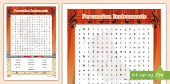 Percussion Instruments Music | twinkl.co.uk