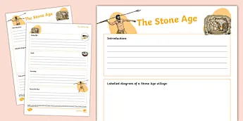 Stone Age Templates | twinkl.ca