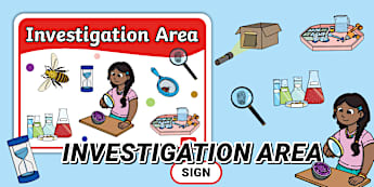 Investigation Area Early Years (EYFS) - Twinkl