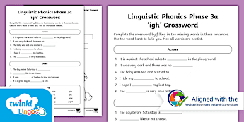 IGH Phonics Activities | twinkl.co.uk