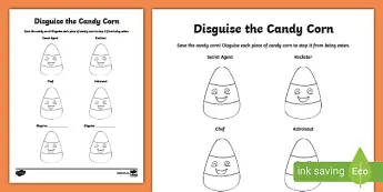 Candy Corn Worksheets | twinkl.com