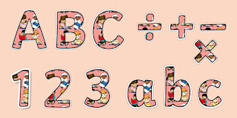 Display Lettering - Primary Display Resources - Twinkl
