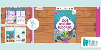 Zot and the Rocket - Level 3c - Rhino Readers eBooks