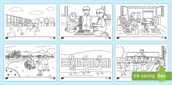 Colouring Pages for KS1 - Pictures for Children to Colour