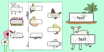 Self Registration KS1 - Classroom Attendance Chart Resources