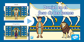 Daniel en el foso de los leones | Recursos Twinkl - Twinkl