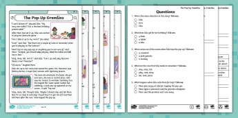 Reading Comprehension Year 2 - English Curriculum Resources