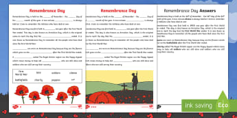 Remembrance Day Activities for Kids - Remembrance Day Games