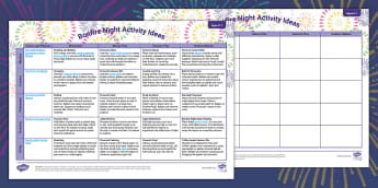 Bonfire Night & Fireworks Activities EYFS - Seasons - Twinkl