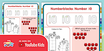 Numberblocks Partnerships Teaching Resources - South Africa/Suid-Afrika