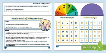 Number Bonds To 20 Mathematics • Twinkl.ca
