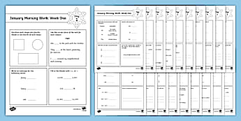 Morning Work Worksheets & Printables | Grade 3 | Twinkl