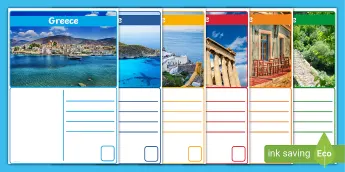 Geography Postcards • Twinkl.com.au