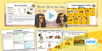 Ancient Egypt Printable Worksheets | History | Years 3-6