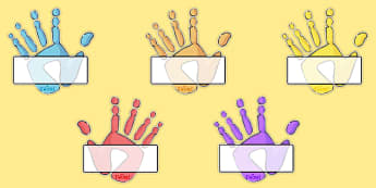 Self Registration KS1 - Classroom Attendance Chart Resources