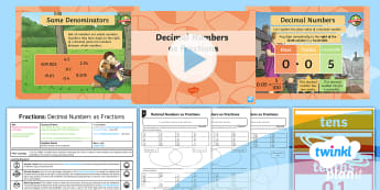 Year 5 Fractions Primary Resources - PlanIt Maths Year 5
