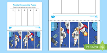 Space and the Solar System - Space Shuttle Worksheets