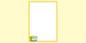 Spring Page Borders | twinkl.com.au