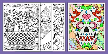 Day Of The Dead Art • Twinkl.com