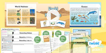 Living Things and Their Habitats - Year 2 Science Resources