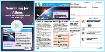 Searching for Aliens - Twinkl NewsRoom - Twinkl