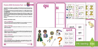 Qu Phonics Games | twinkl.co.uk
