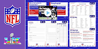 Super Bowl Activities | NFL | American Football Resources
