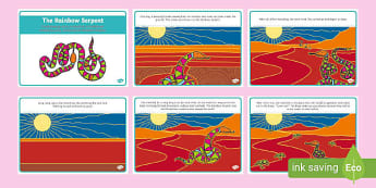 The Rainbow Serpent Dreamtime Story