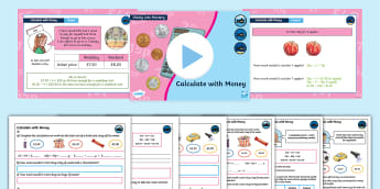 Year 4 Calculate Money and Different Measures KS2 Resources