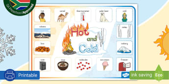 Hot and Cold Preschool Themes - | Preschool | South Africa