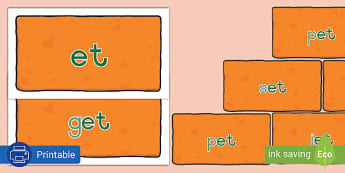 ot, et sounds | Phonics | English | South Africa | Twinkl