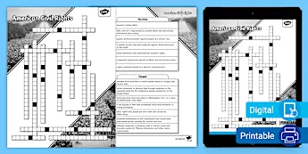 Crossword Puzzles for 8th Grade | twinkl.com