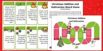 Christmas Subtraction Activities | twinkl.co.uk