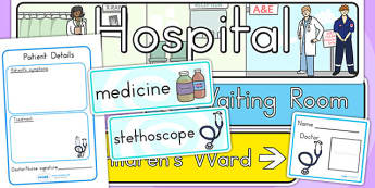 Hospital Role Play Resources and Activities