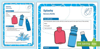 Phonics-Themed Sensory Bottles - Activities For Kids