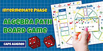 Mathematics Algebra Teaching Resources - Intermediate Phase Mathem