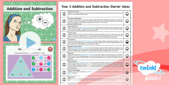 Year 3 Addition and Subtraction - Primary Resources - Twinkl