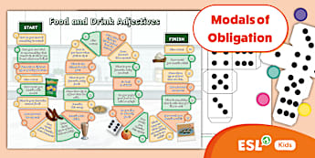 ESL Food Adjectives Worksheets and Resources | ESL | Twinkl