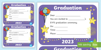 Graduation | Transition - EYFS | Transitions in Early Years