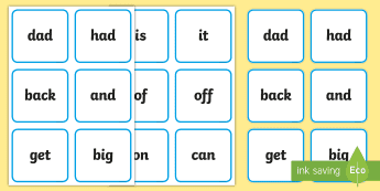 Phase 2 Phonics Words | twinkl.ca