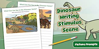 Picture Stimulus - Writing Frames - EYFS - Twinkl Resources
